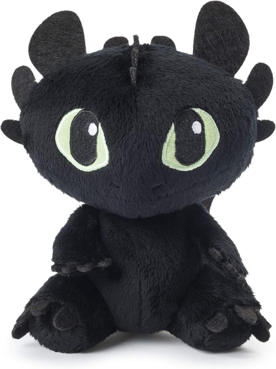 Toothless Night Fury Plush Toy – 11" Stuffed Animal Dragon – Toymoji