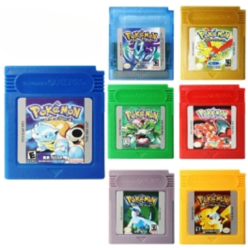 Classic Pokémon Game Boy Games – Red, Blue, Green, Gold & Silver for ...