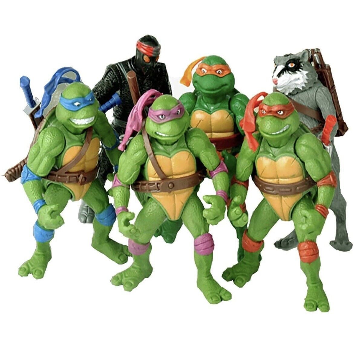 6-Piece TMNT Action Figures | Teenage Mutant Ninja Turtles Toy ...